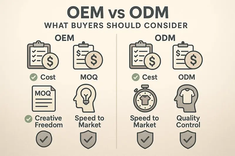 OEM or ODM? How to Choose for Your Fashion Brand