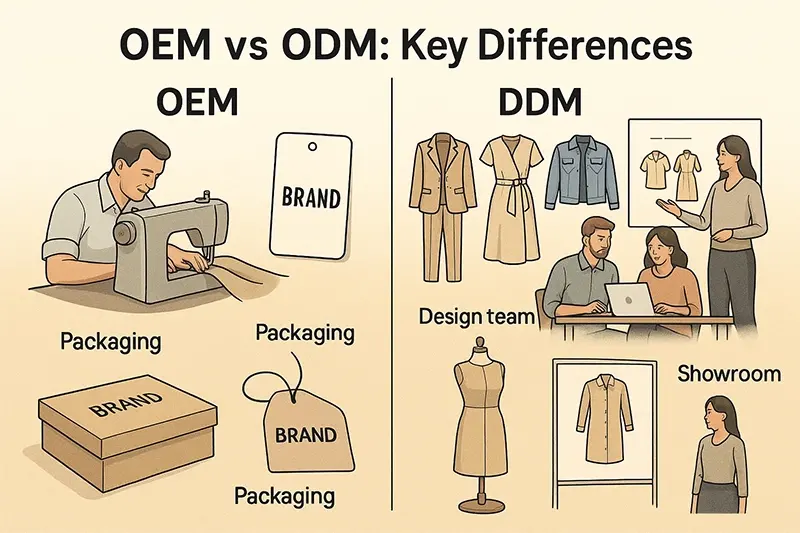 OEM or ODM? How to Choose for Your Fashion Brand