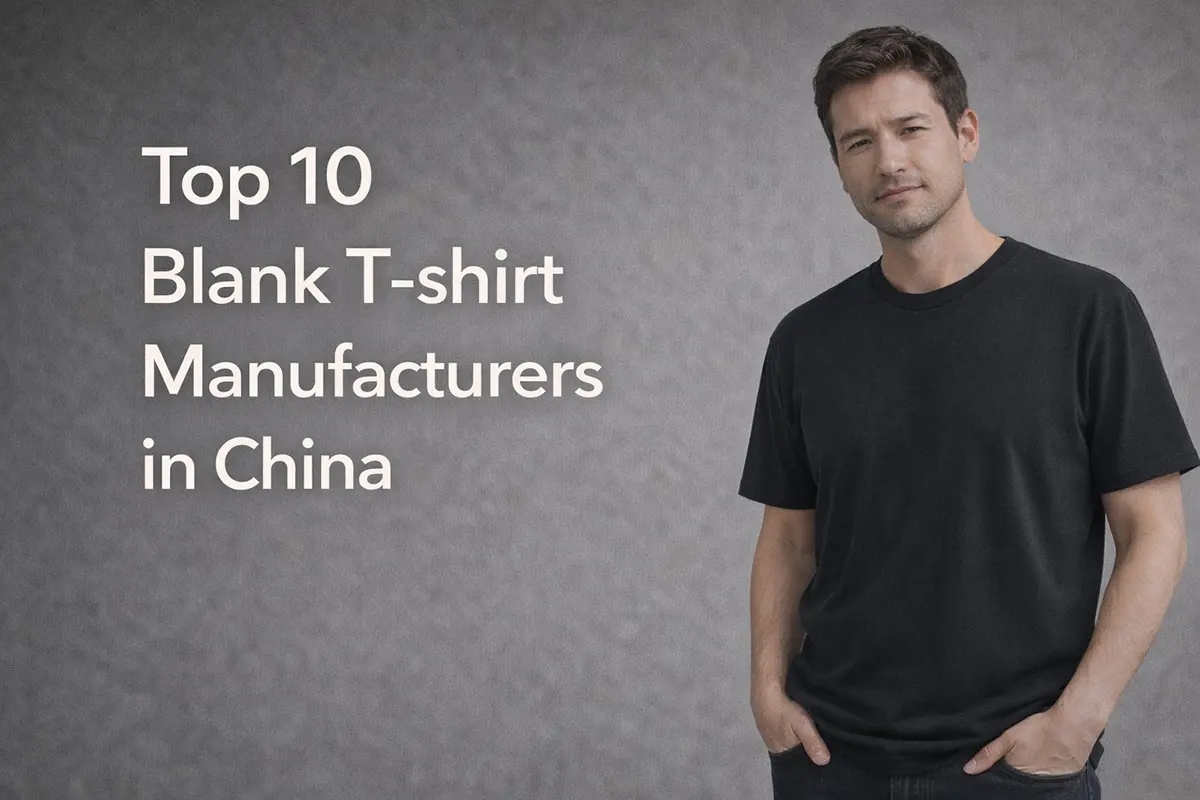 Top 10 Blank T-Shirt Manufacturers in China